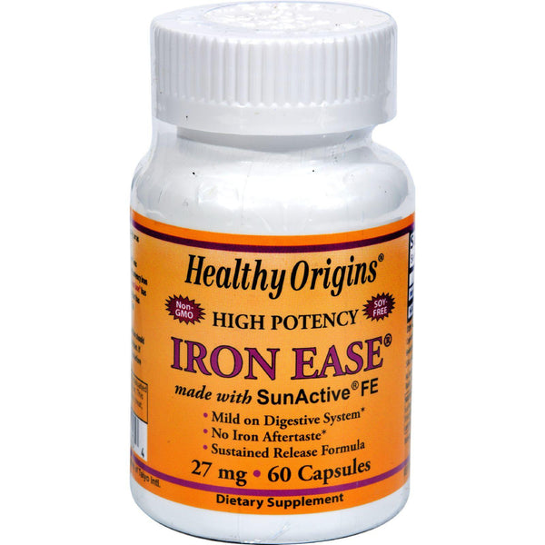 Healthy Origins Iron Ease As Sunactive - 27 Mg - 60 Capsules – demo ...